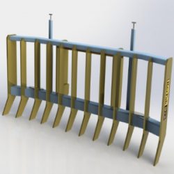 Kerfab Ag Loader Stick Rake | SDPS